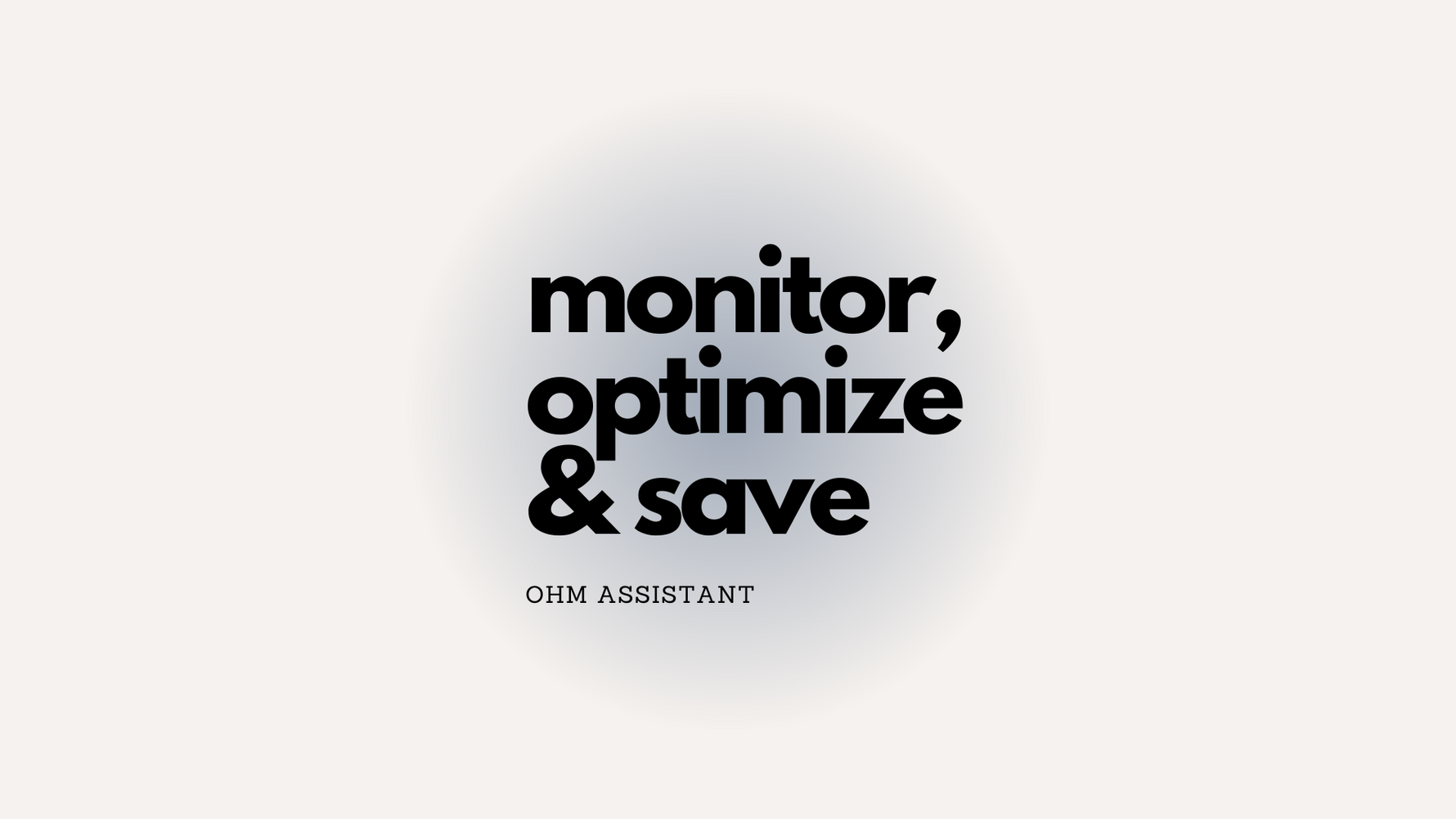 Savings – Ohm Assistant