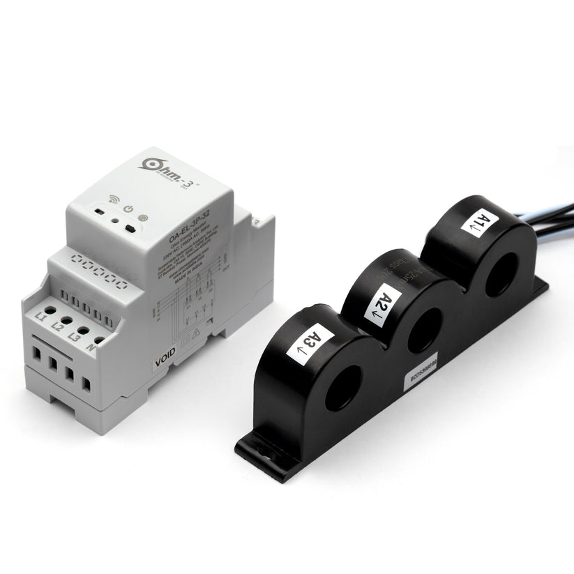 Ohm Assistant (3rd Gen) for 3 Phase Power - Electricity Activity Track